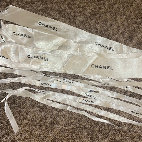 CHANEL | Accessories | New Chanel Authentic Ribbon Couture Tie Gift Set ...